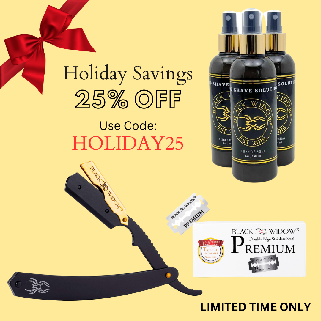 Executive Razor 3PS - Holiday Sale – Black Widow® Razors
